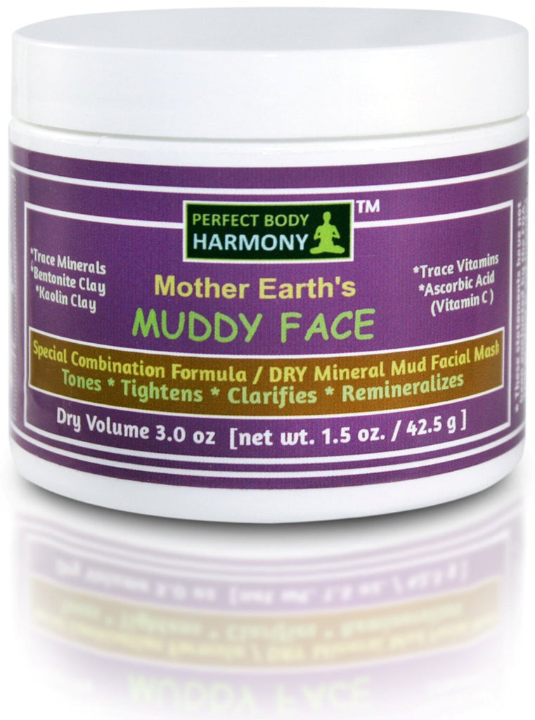 Mother Earth's MUDDY FACE™ - Special Combination Formula / DRY Mineral ...